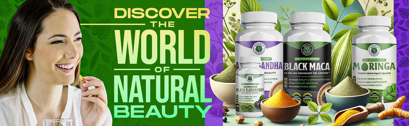Henna Cosmetics: Organic Hair Dye & Herbal Supplements Natural & Pure