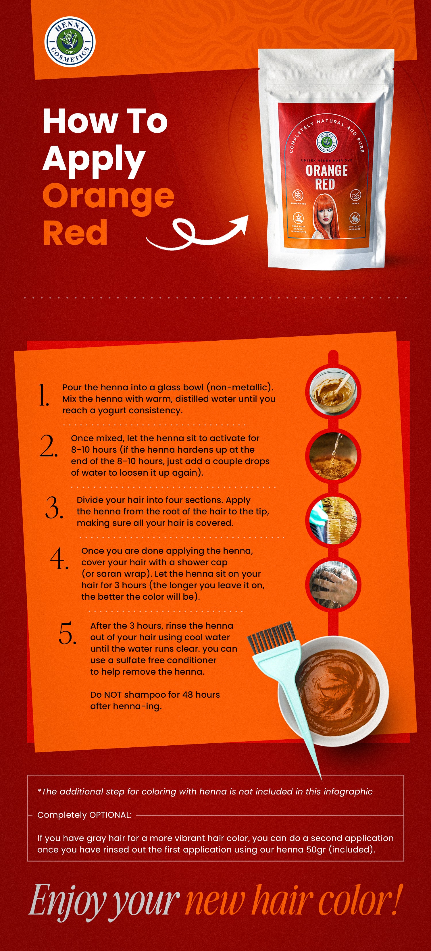 Henna Cosmetics: Organic Hair Dye & Herbal Supplements Natural & Pure