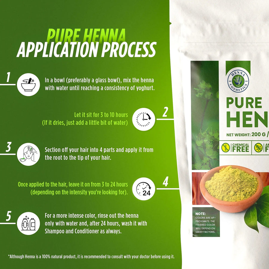 Henna Cosmetics: Organic Hair Dye & Herbal Supplements Natural & Pure