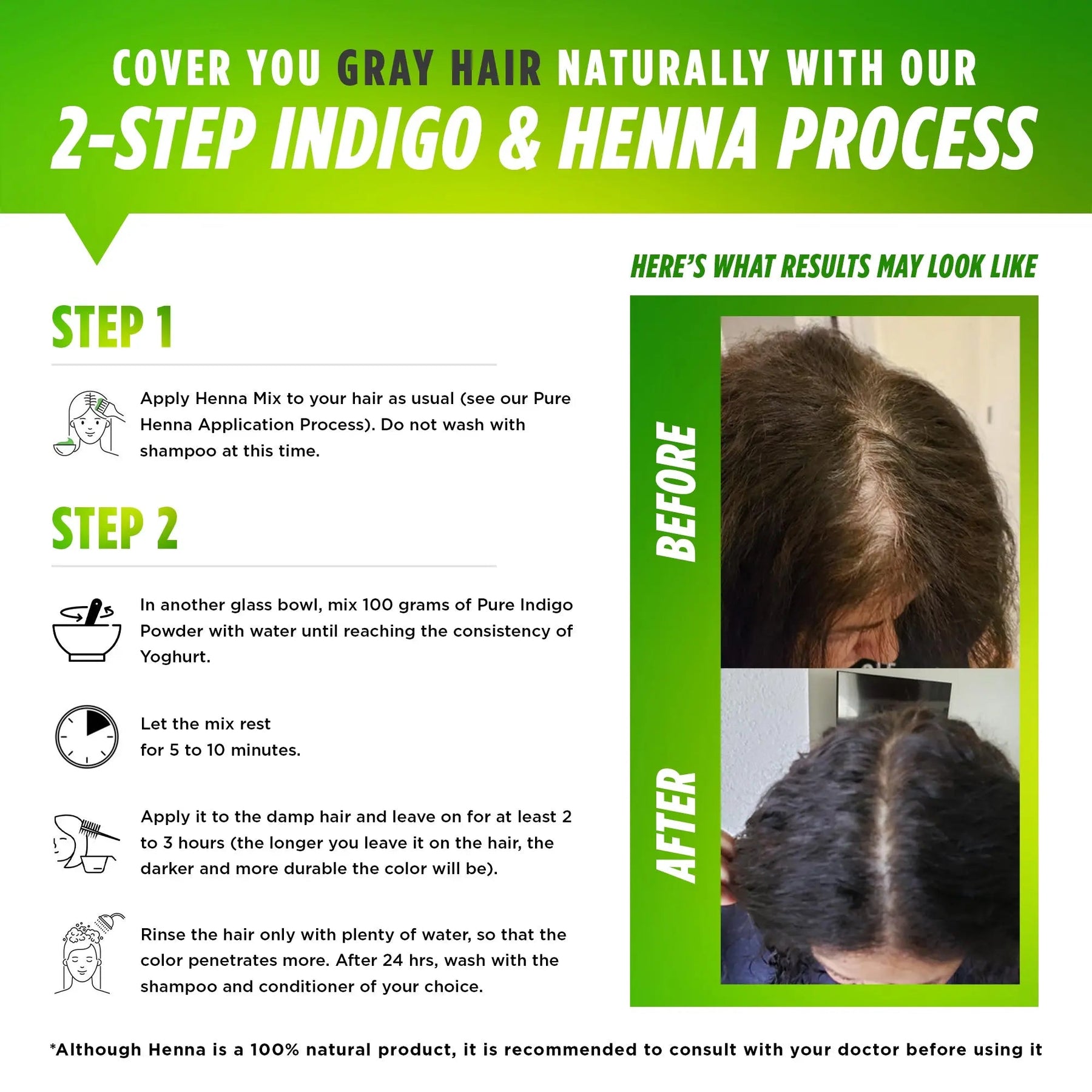 Henna Cosmetics: Organic Hair Dye & Herbal Supplements Natural & Pure
